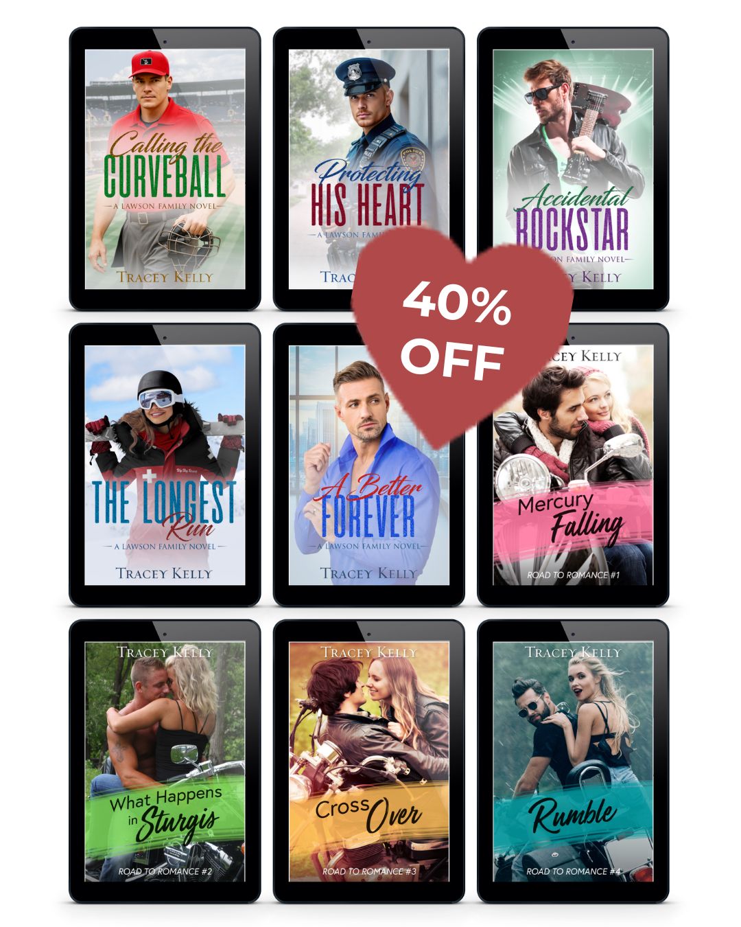 Small Town Romance Bundle by Tracey Kelly | 9-Book Heartfelt Romance ...